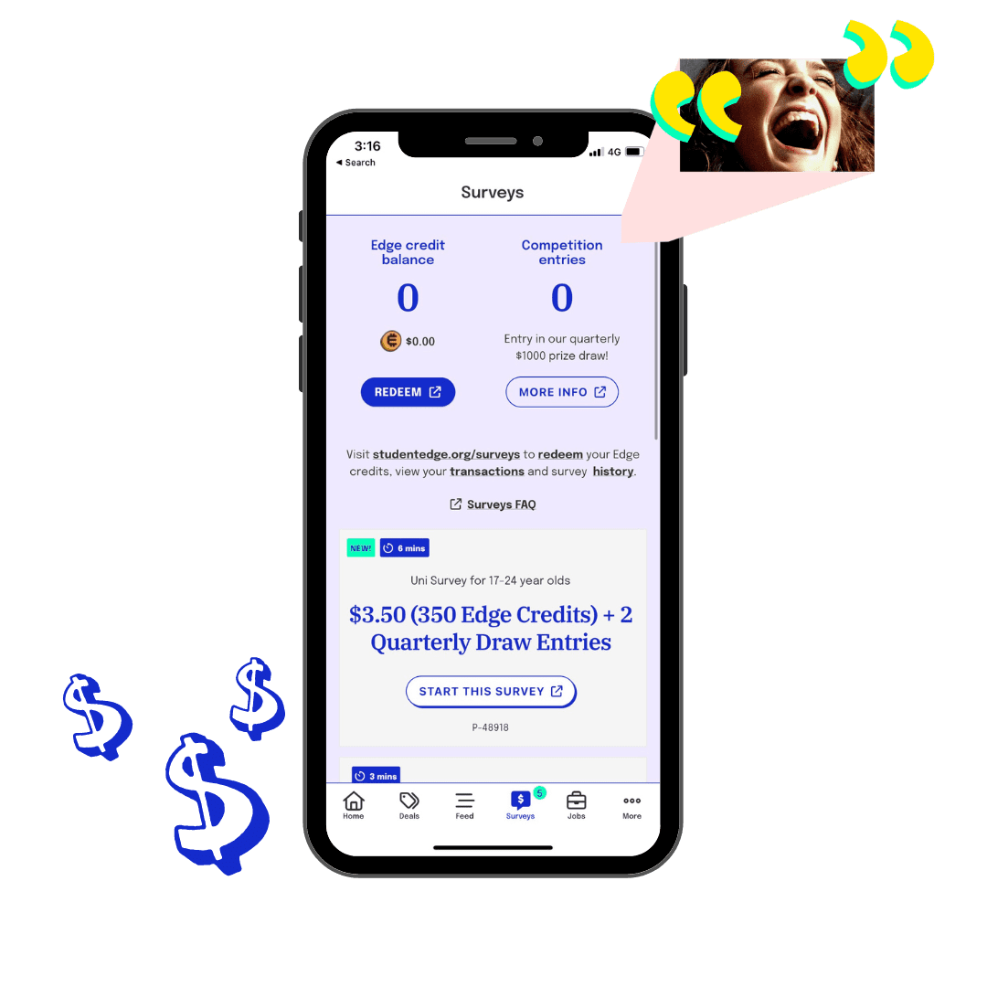 The Student Edge App · Student Discounts In Your Pocket